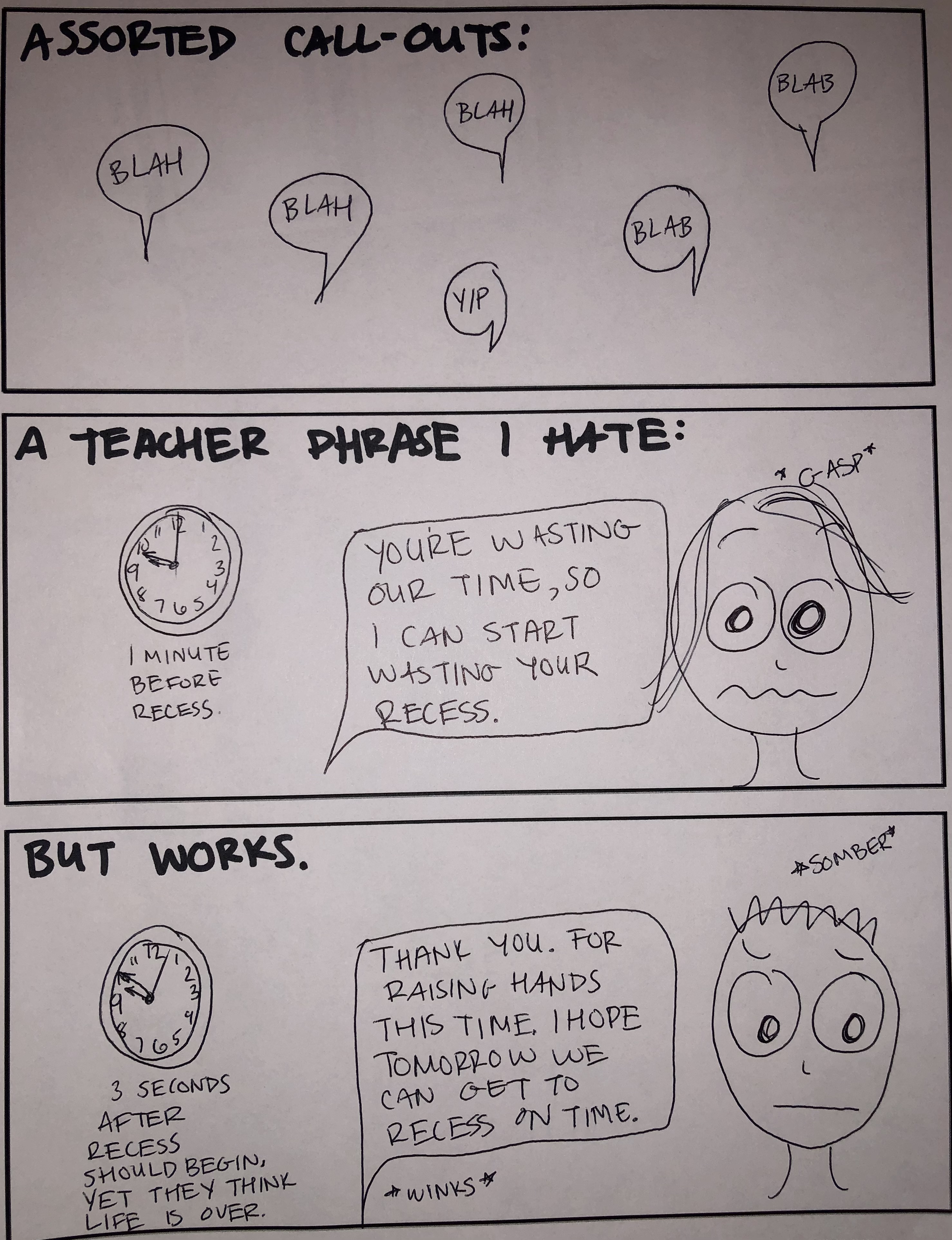 tick tock – Teachers Write